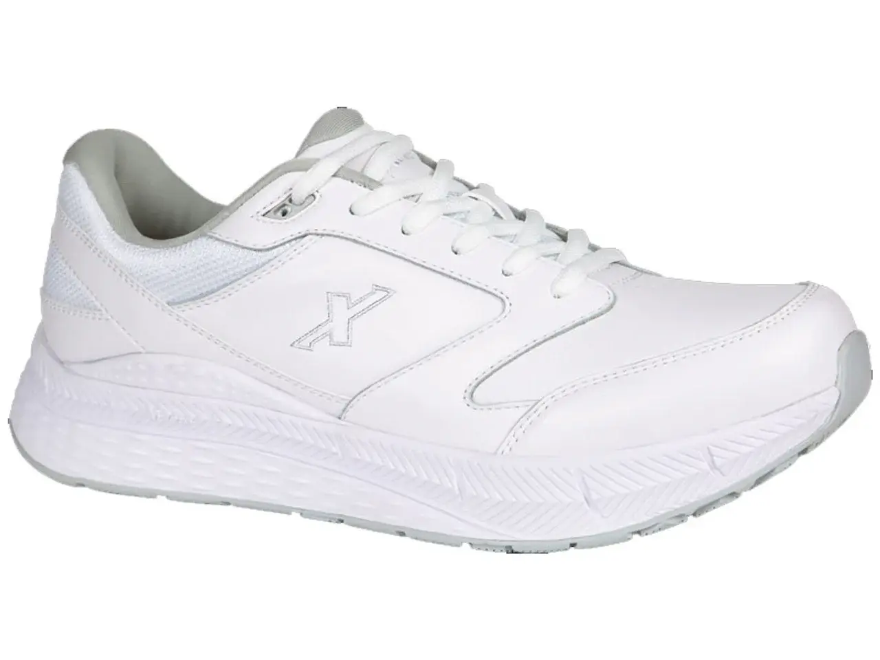 XELERO Steadfast Mens Walker White/ Light Grey X58301 - PodPlus