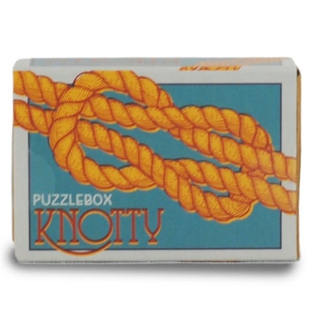 Puzzlebox Matchbox-Sized Brainteaser Puzzle - Knotty - Just Games