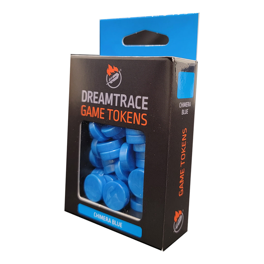 DreamTrace Gaming Tokens: Chimera Blue - Just Games