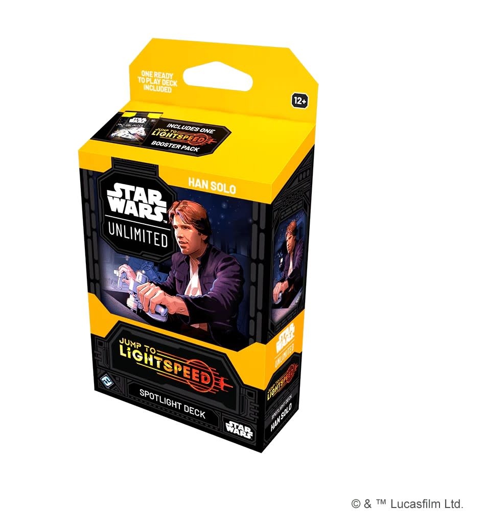 Star Wars Unlimited: Jump to Lightspeed Han Solo Deck - Just Games