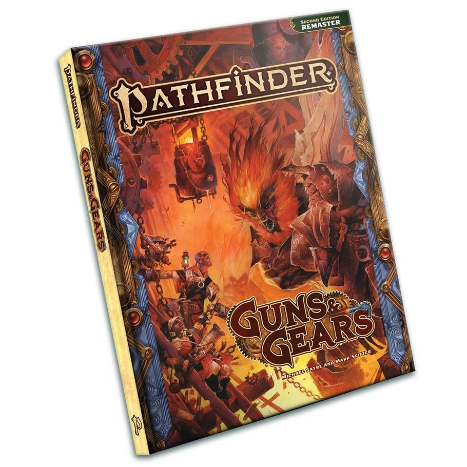 Pathfinder 2E: Guns & Gears Hardcover (Remastered) - Just Games