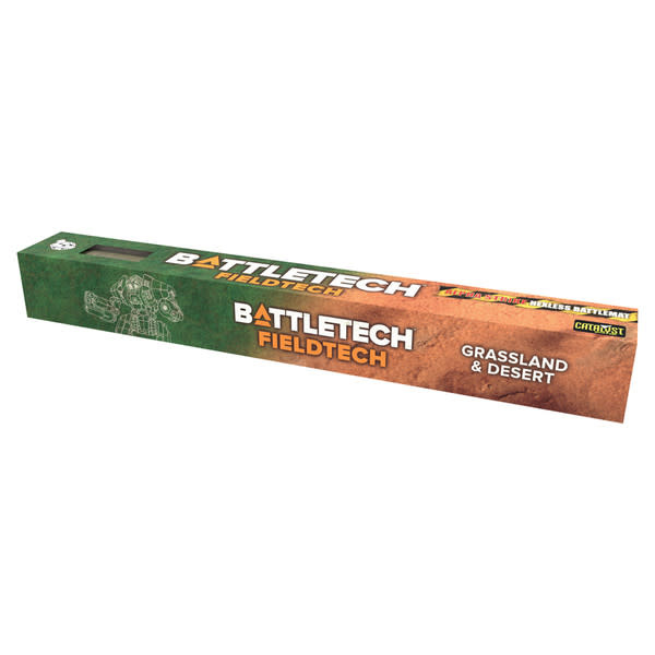 BattleTech: BattleMat: Field Tech Alpha Strike Grasslands/Desert - Just ...