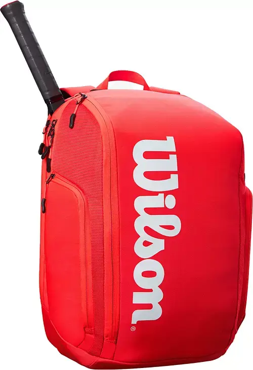 Wilson Super Tour 2025 (Red) Backpack - ProAm Tennis