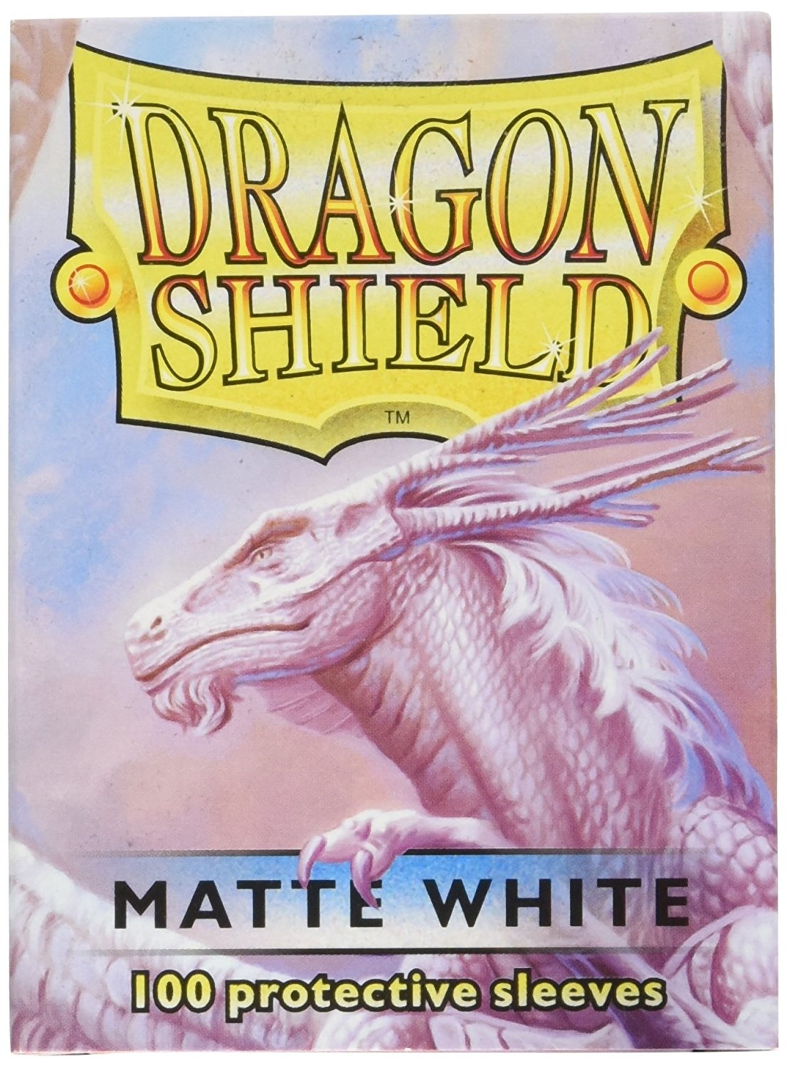 Dragon Shield: (100) Matte White - Black Diamond Games