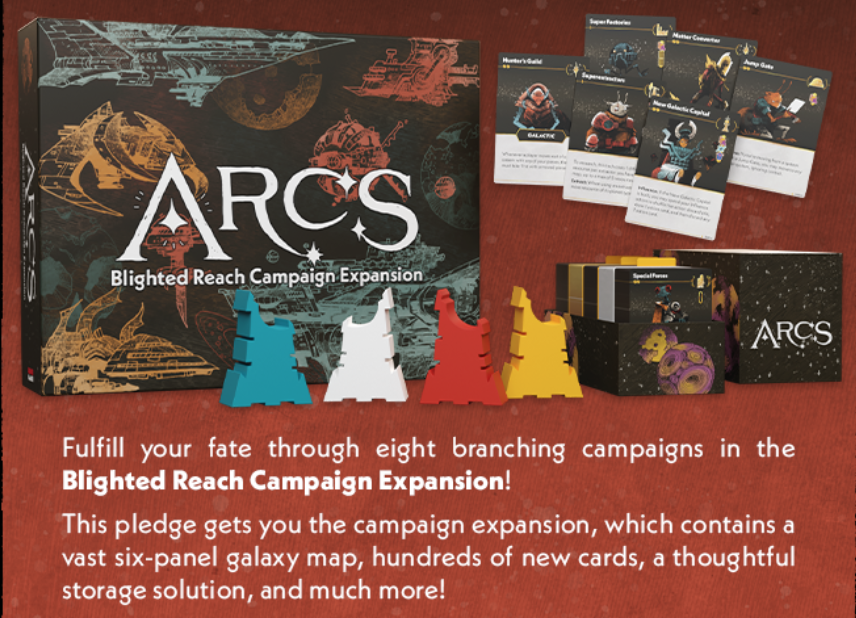 Arcs Blighted Reach Campaign Expansion - Black Diamond Games