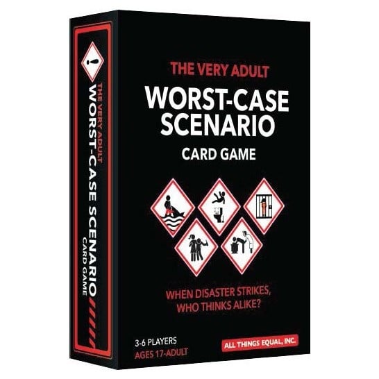 Very Adult Worst Case Scenario Card Game Black Diamond Games