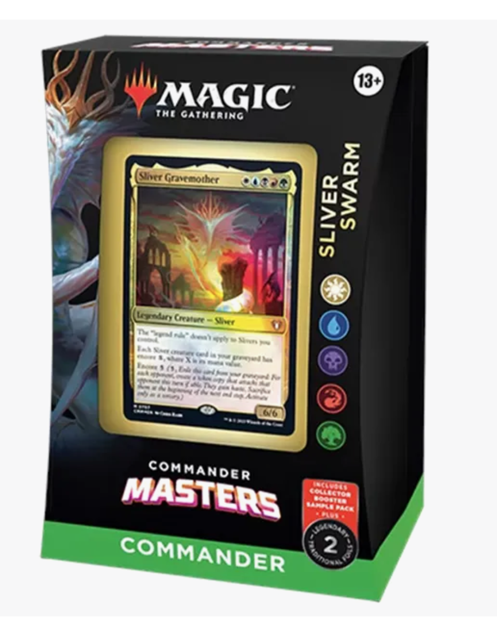 MtG Commander Masters SLIVER SWARM Commander Deck/Precon, 40% OFF MtG Commander Masters SLIVER SWARM Commander Deck/Precon, 40% OFF