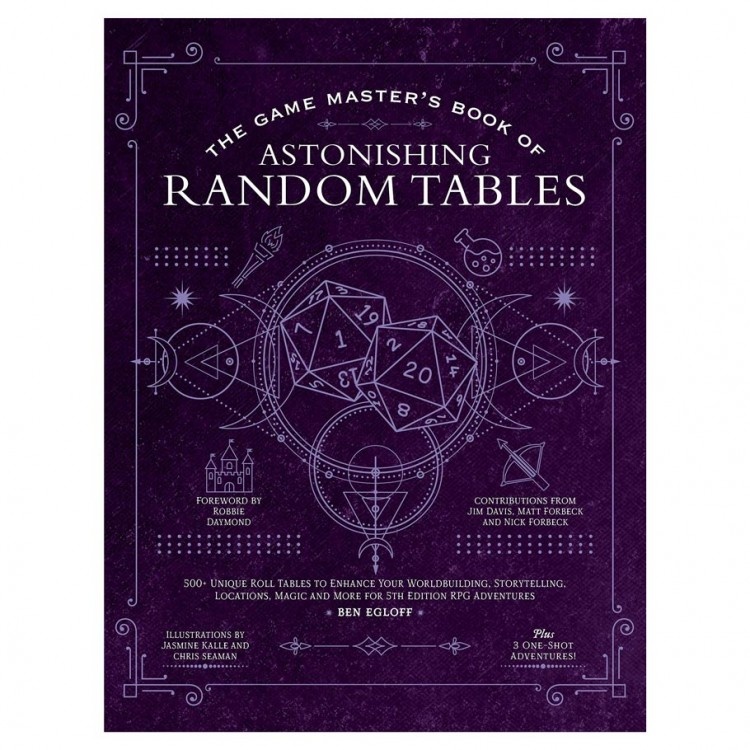 D&D 5E: Book of Random Tables - Black Diamond Games