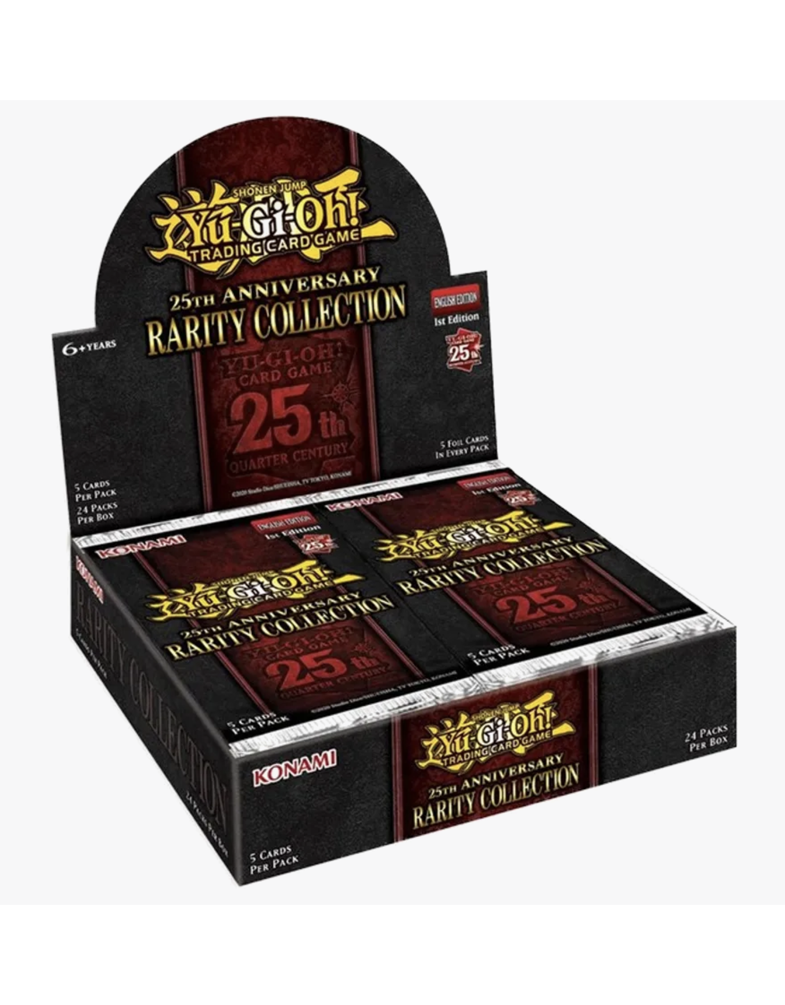 YGO: 25th Anniversary Rarity Collection Booster Box - Black Diamond Games