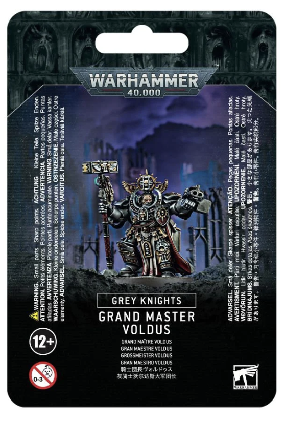 Warhammer 40K Grey Knights Grand Master Voldus - Black Diamond Games