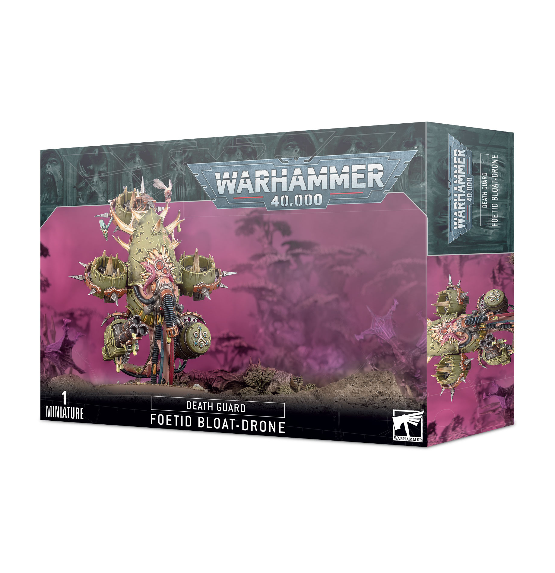 Warhammer 40K Chaos Death Guard: Foetid Bloat-Drone - Black Diamond Games