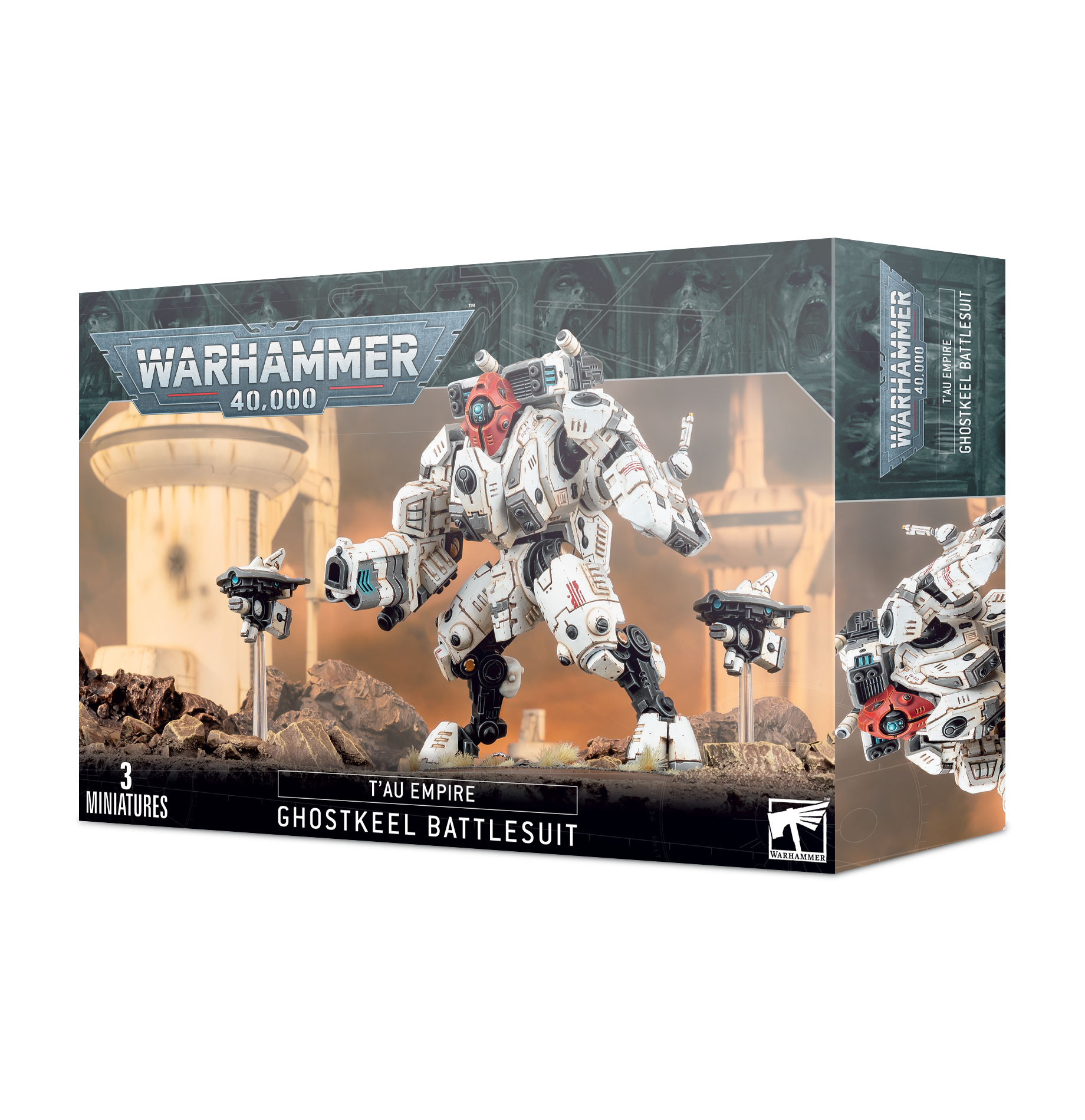 Warhammer 40K Tau XV95 GhostKeel Battlesuit - Black Diamond Games