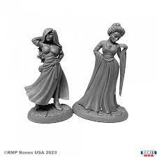 Reaper Bones Black: Townsfolk - Courtesans - Black Diamond Games