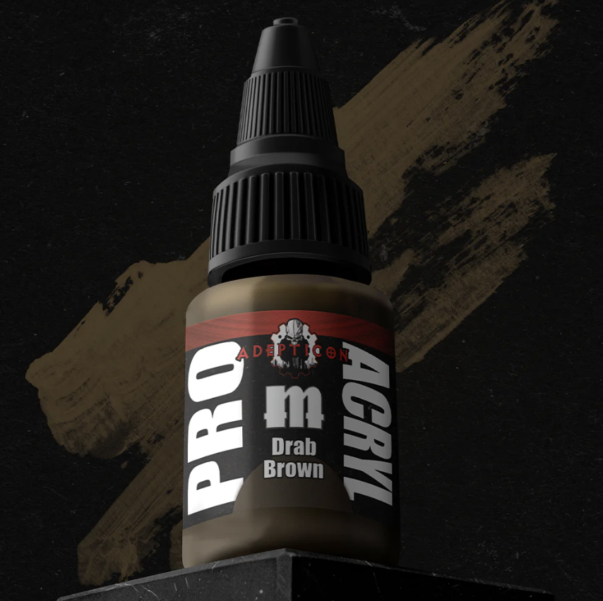 Pro Acryl S40 - Adepticon Drab Brown - Black Diamond Games