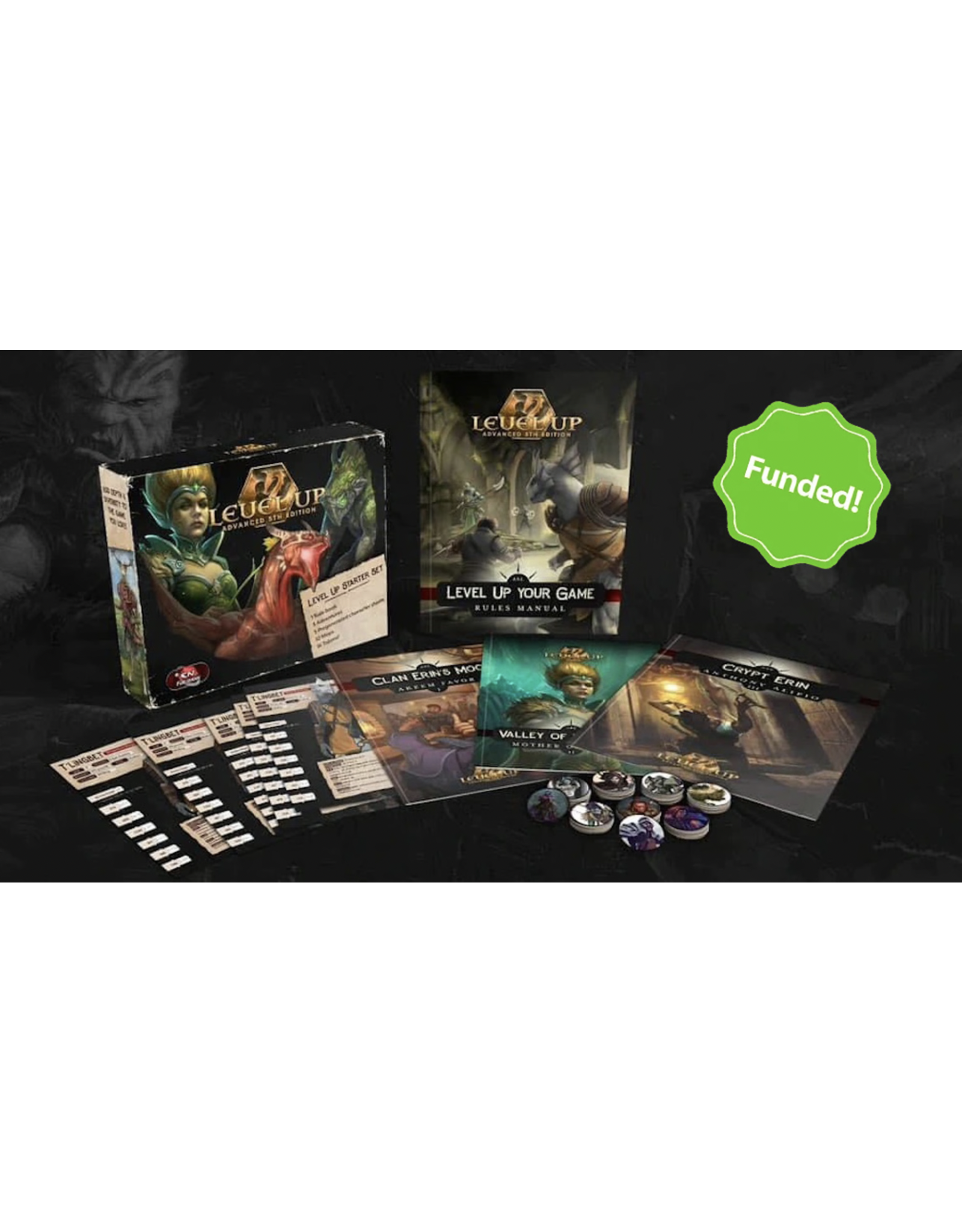 Level Up Advanced 5th Edition: Starter Box (Pre Order) (July) - Black ...