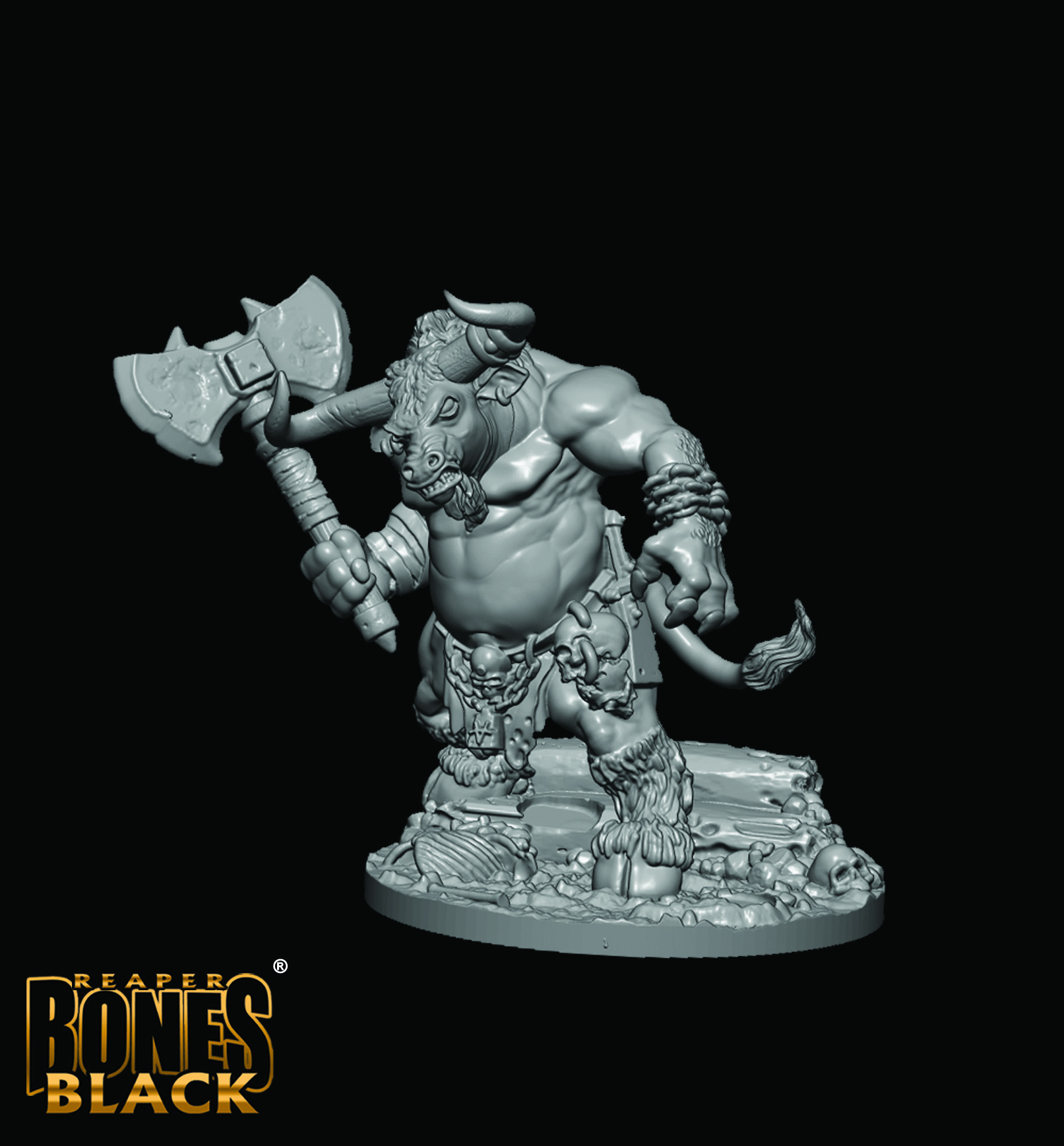 Reaper Bones Black: Minotaur - Black Diamond Games