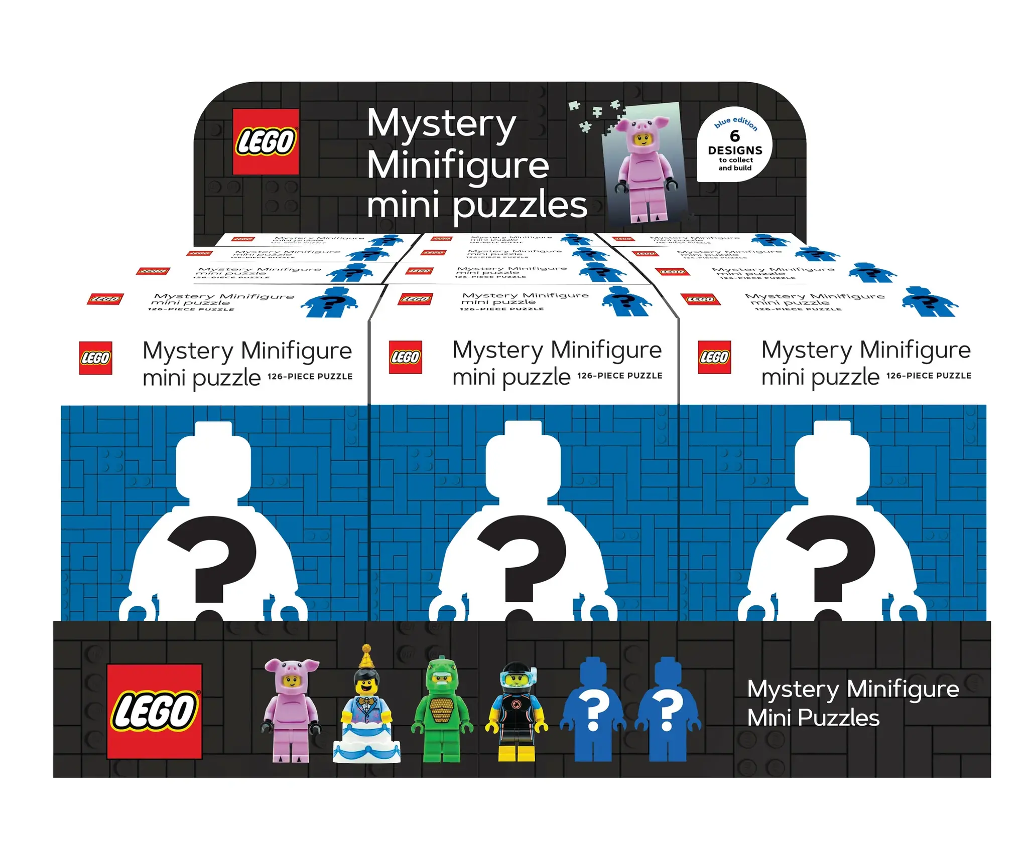 Lego LEGO® Mystery Minifigure Puzzles Blue Edition - Black Diamond Games