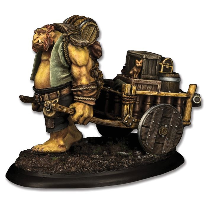 Reaper Reaper Bones Black: Brinewind Ogre Porter - Black Diamond Games