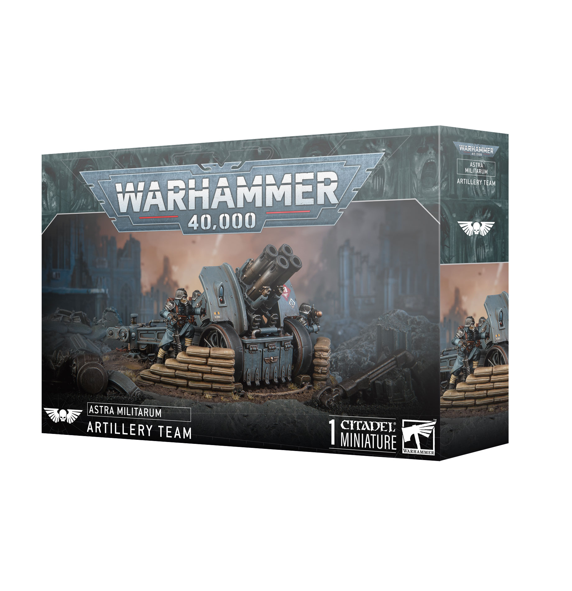 Warhammer 40K Astra Militarum: Krieg Artillery Team - Black Diamond Games
