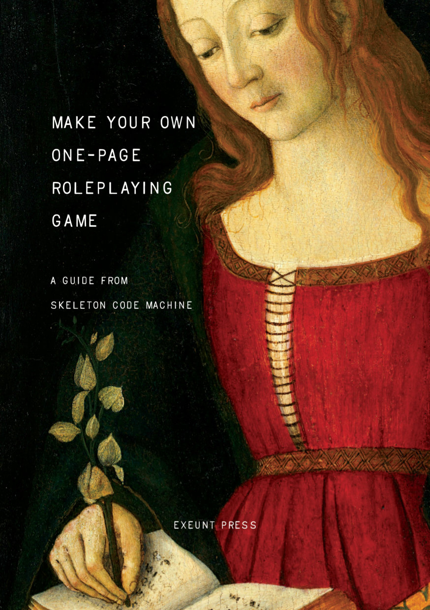 Make Your Own One-Page Roleplaying Game - Black Diamond Games