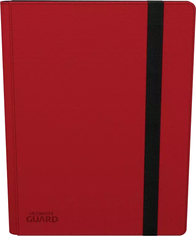 Ultimate Guard 360 FlexXfolio XenoSkin Red 18 Pocket - Black Diamond Games