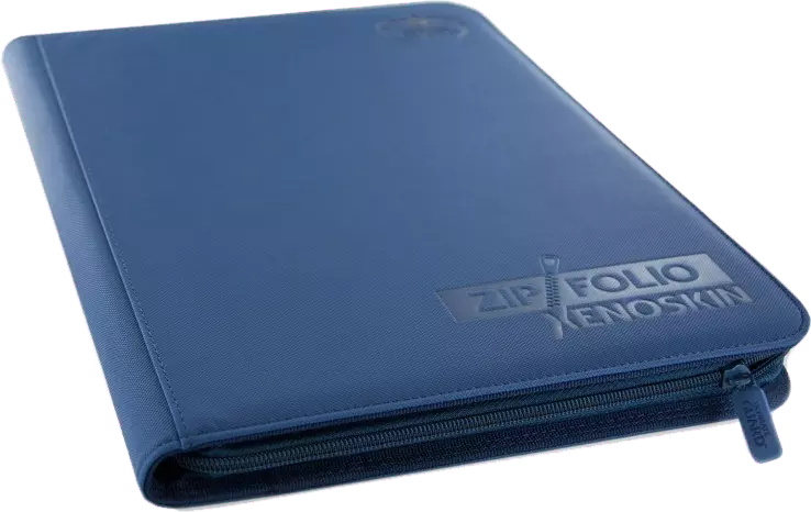 Ultimate Guard 360 ZipFolio XenoSkin Blue 18 Pocket - Black Diamond Games