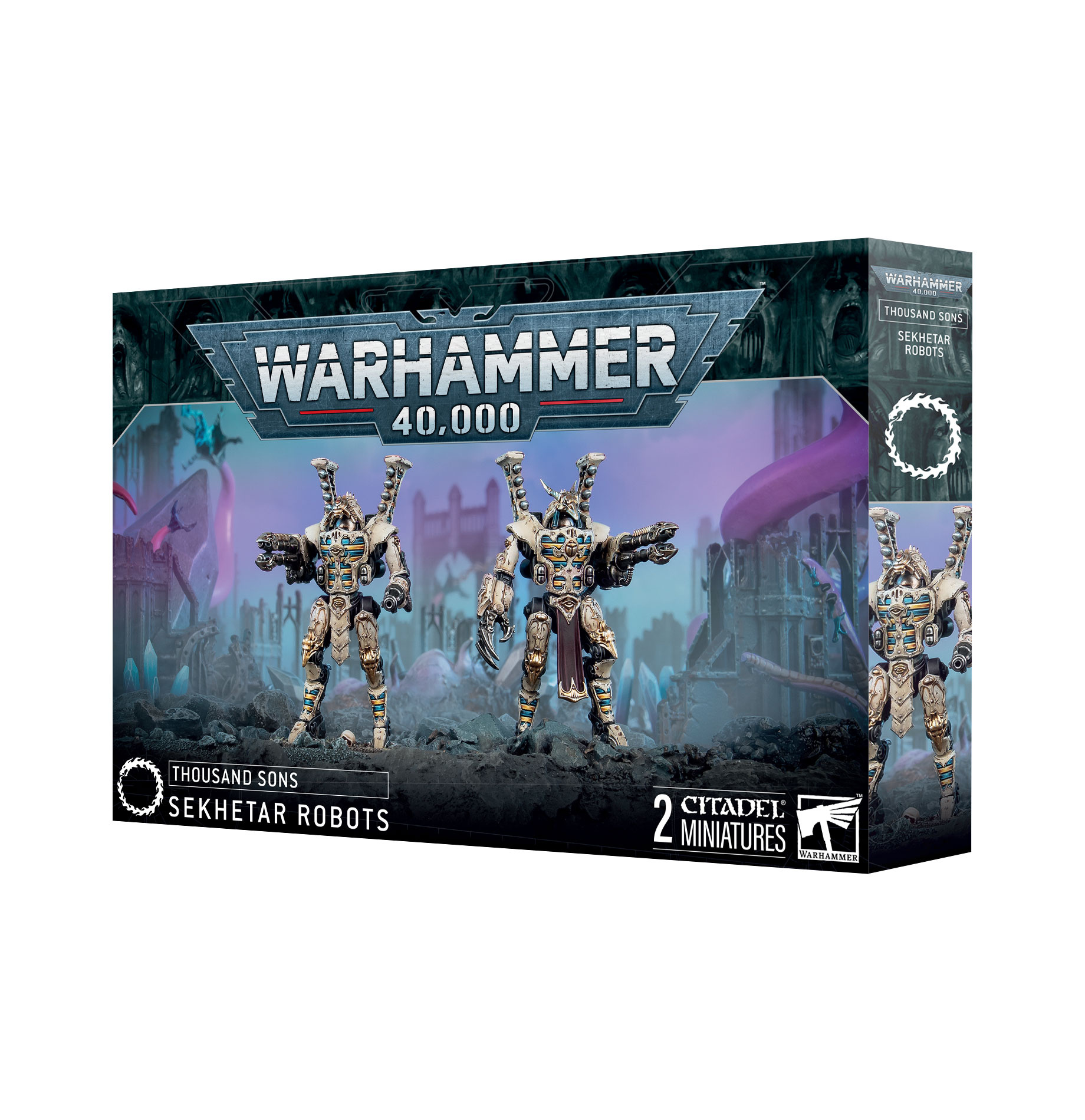 Warhammer 40K Thousand Sons: Sekhetar Robots - Black Diamond Games