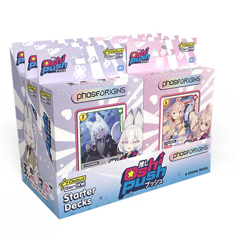 Oshi Push Gen One Starter Deck - Black Diamond Games