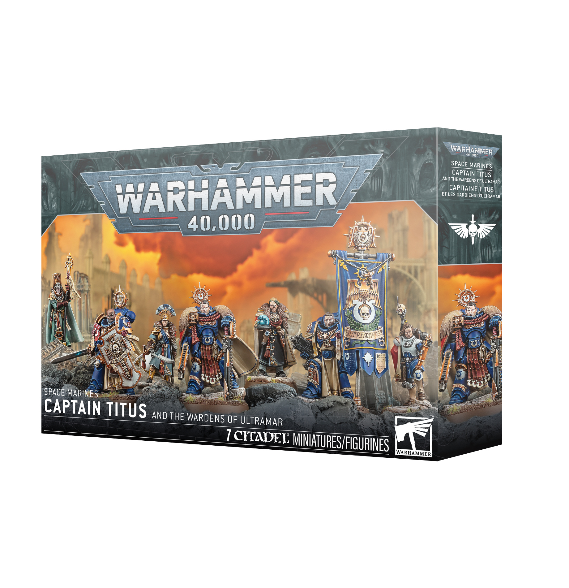 Warhammer 40K Captain Titus & The Wardens Of Ultramar - Black Diamond Games