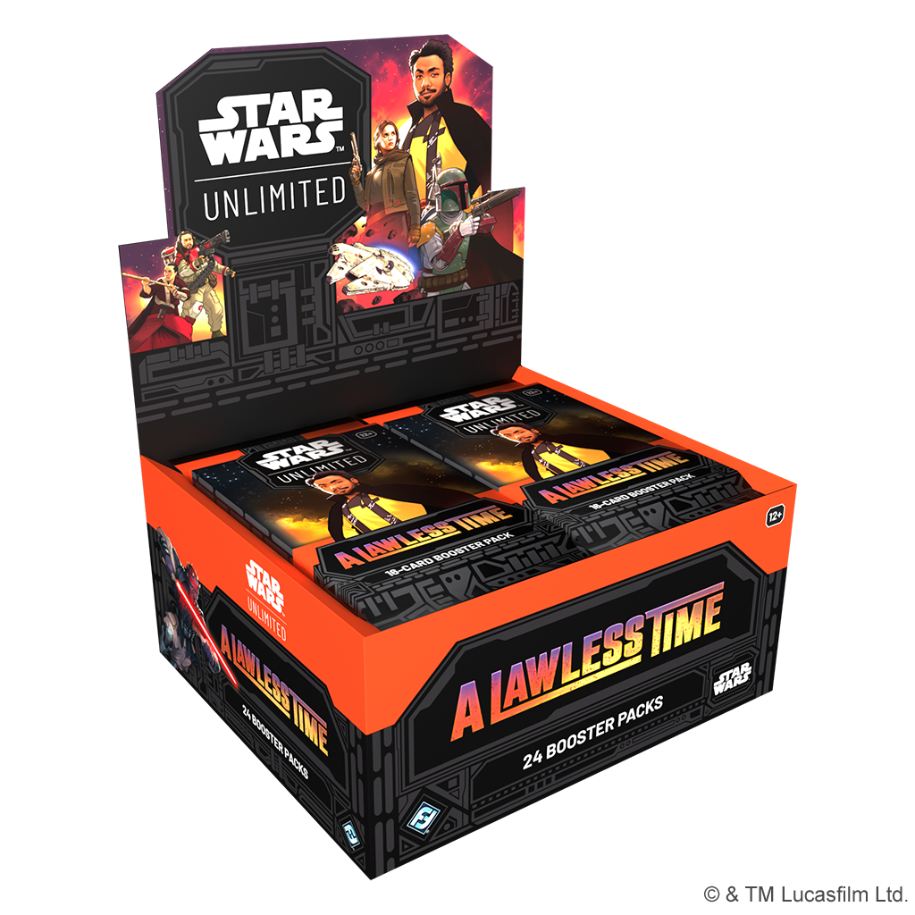 Star Wars: Unlimited - A Lawless Time: Booster Display - Black Diamond ...