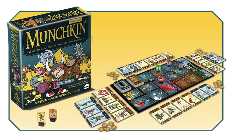 Munchkin Second Edition (Pre Order - July) - Black Diamond Games
