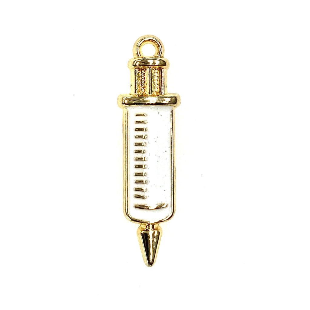 Nurse/ Needle 9mmx 30mm 3pcs. - Bead World Incorporated
