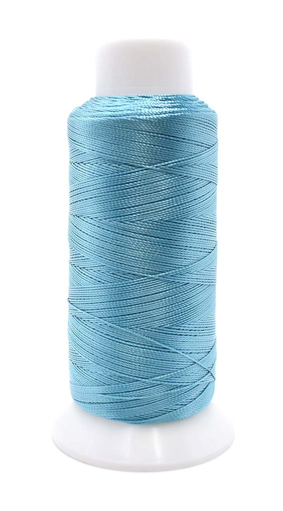 - Beading Thread Lt Turquoise #6D Nylon 450M - Bead World Incorporated