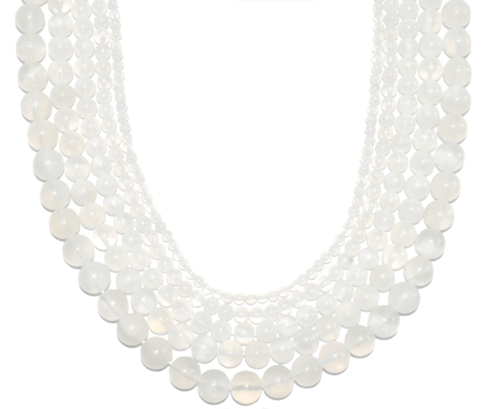 Bead World Selenite 16" Strand - Bead World Incorporated