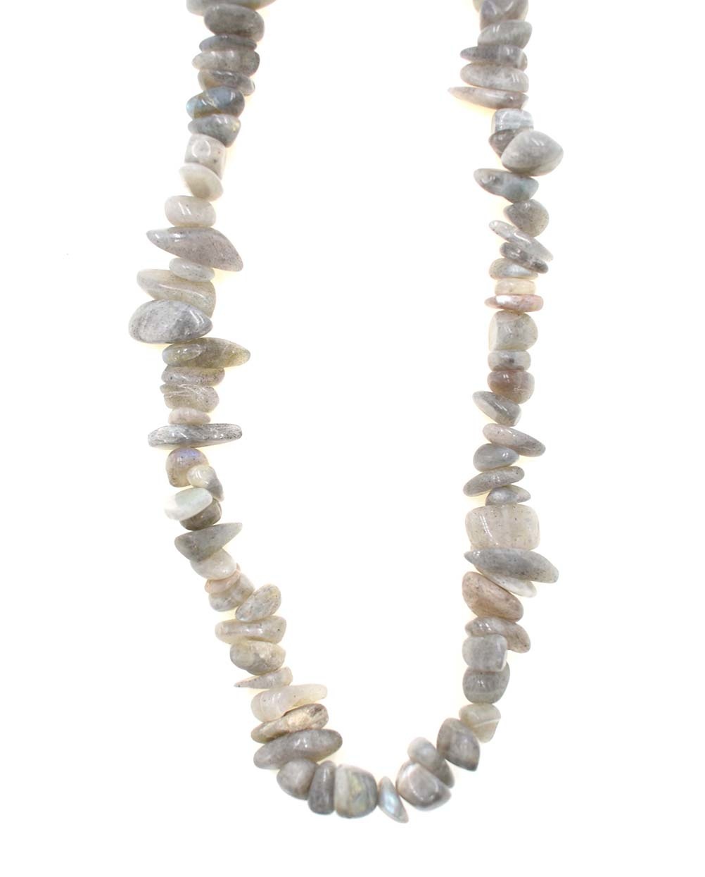 Labradorite Stone Chip 34" Strand - Bead World Incorporated