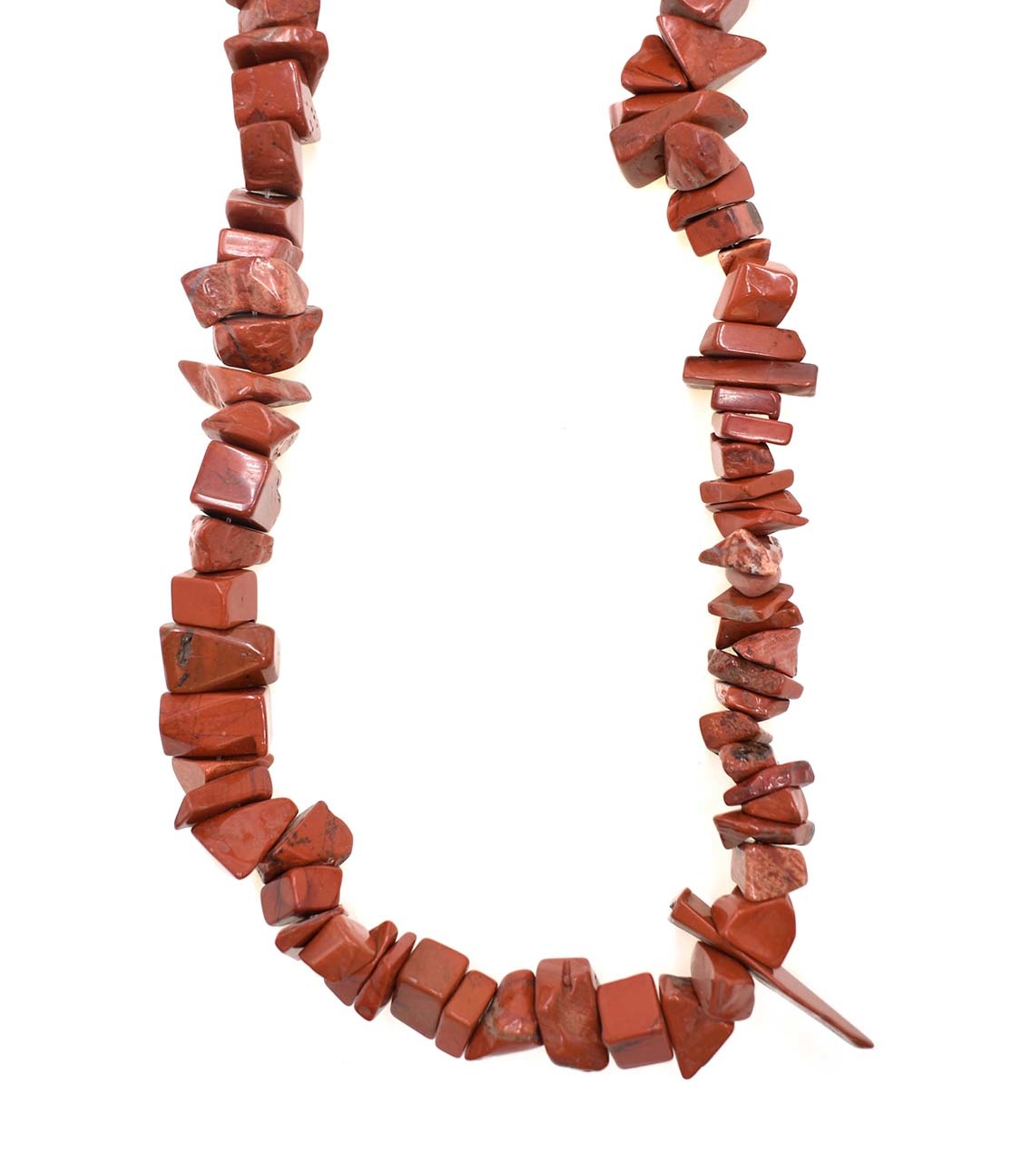 Red Jasper Stone Chip 36" Strand - Bead World Incorporated