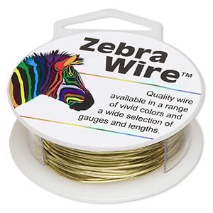 Zebra Wire Brass - Bead World Incorporated