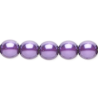 Bead World Glass Pearl Violet - Bead World Incorporated