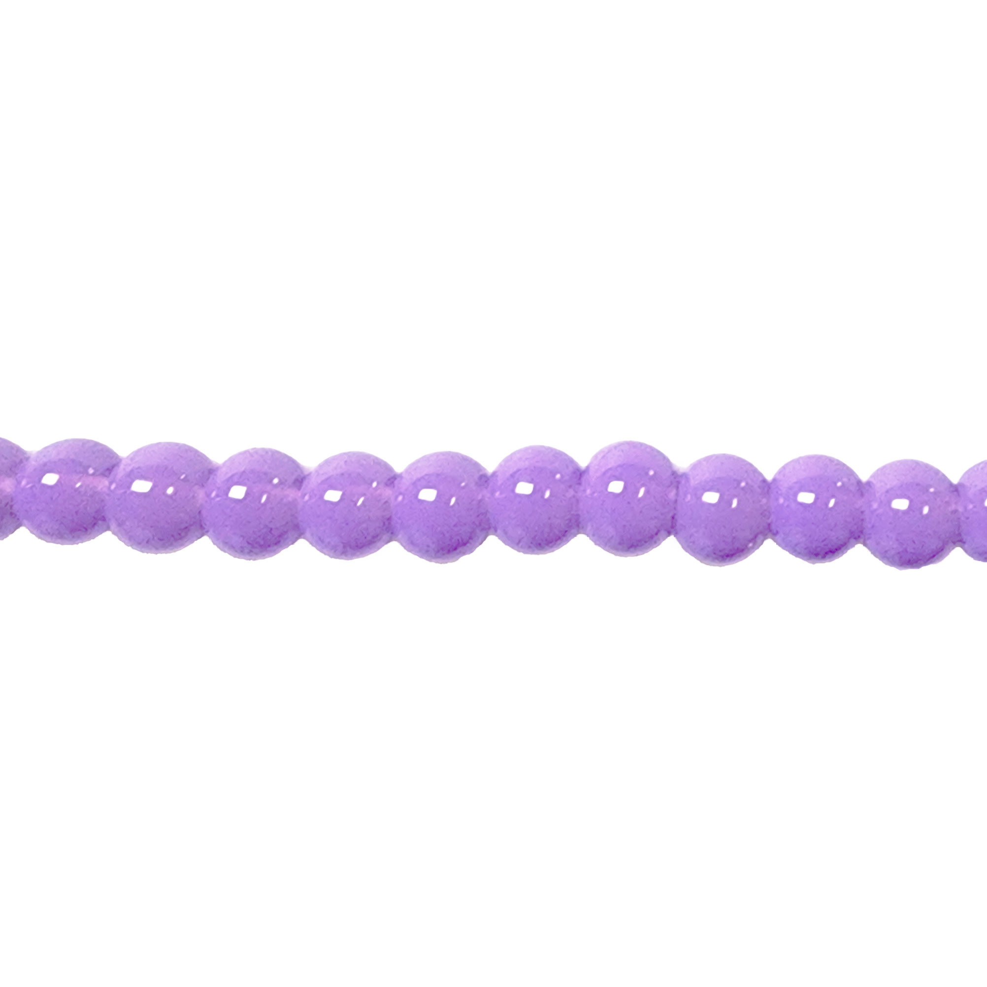 Glass Bead Translucent Purple - Bead World Incorporated