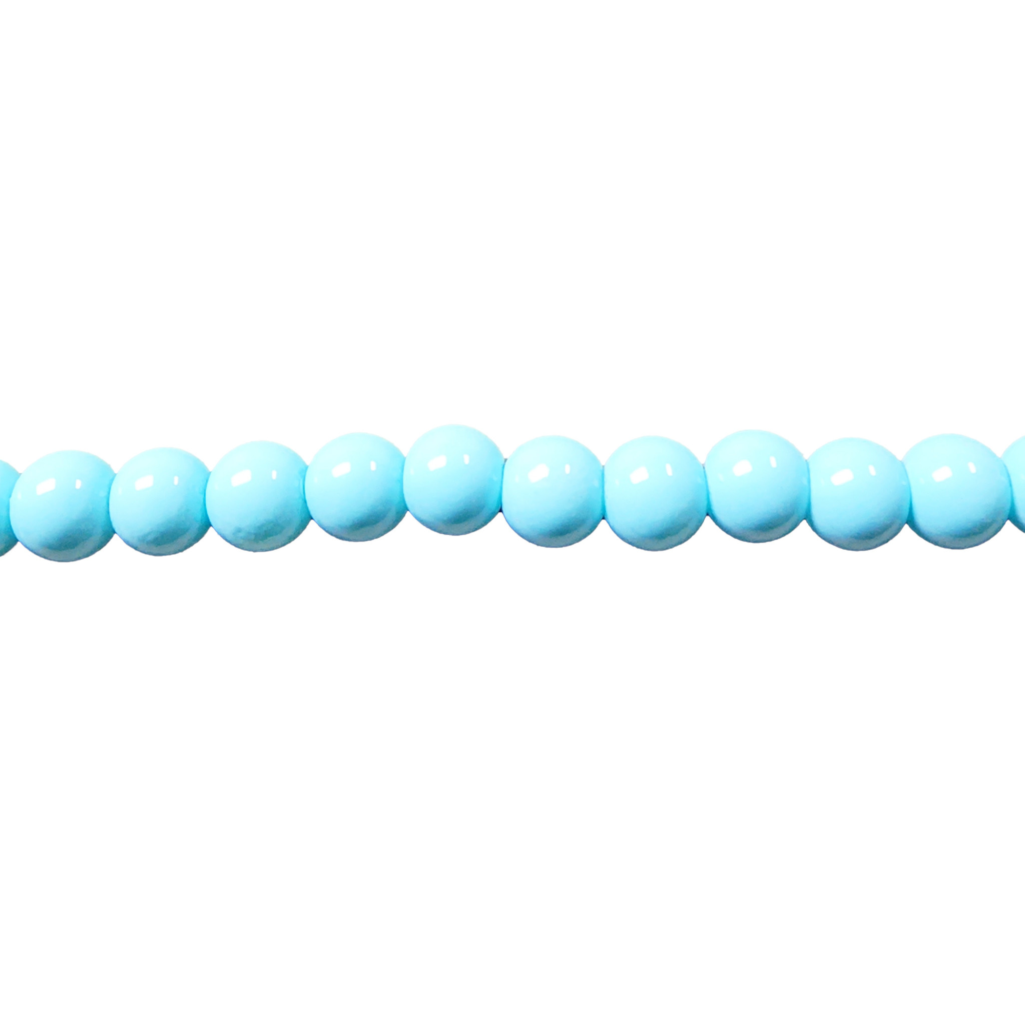 Glass Bead Opaque Sky Blue - Bead World Incorporated