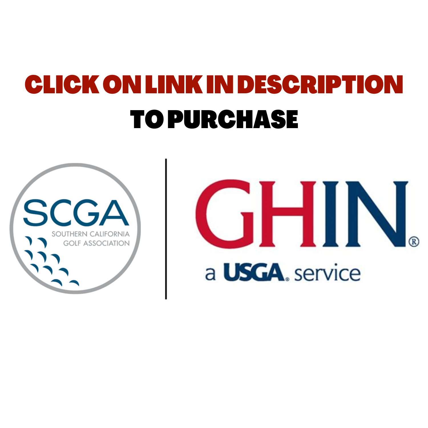 SCGA/GHIN Handicap Fee - Black Gold Golf Club