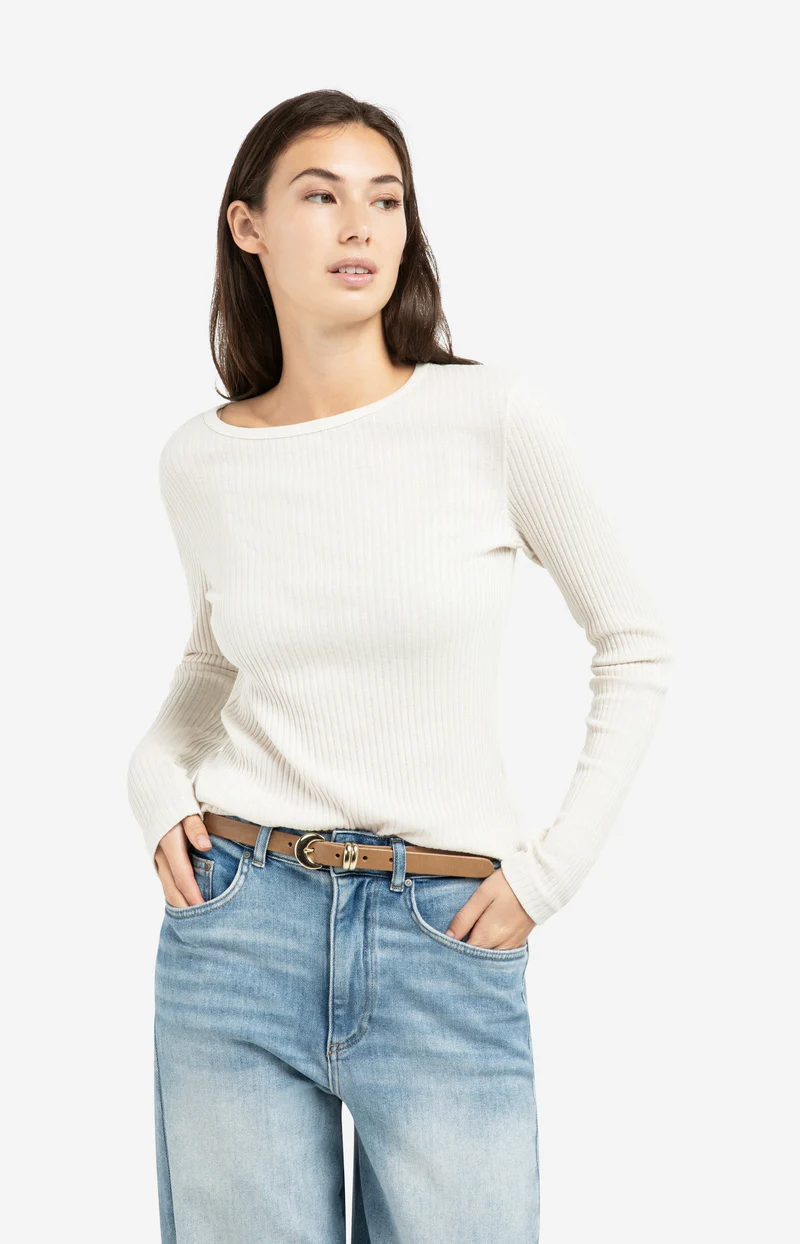 RIBBED SHIRT | YAYA | CANADA - Melanie X Boutiques
