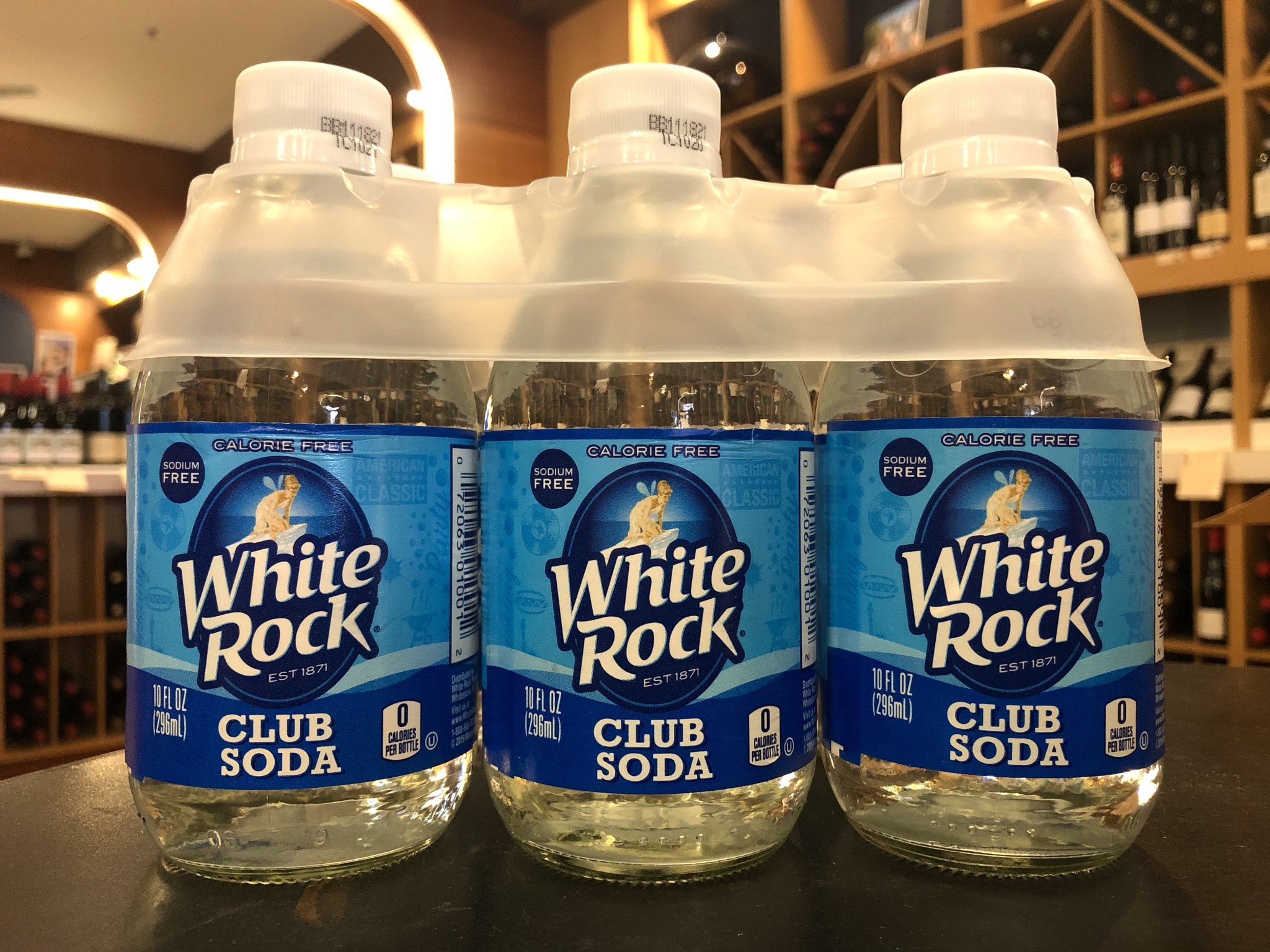 White Rock Club Soda - 6-pack - Downtown Wine + Spirits