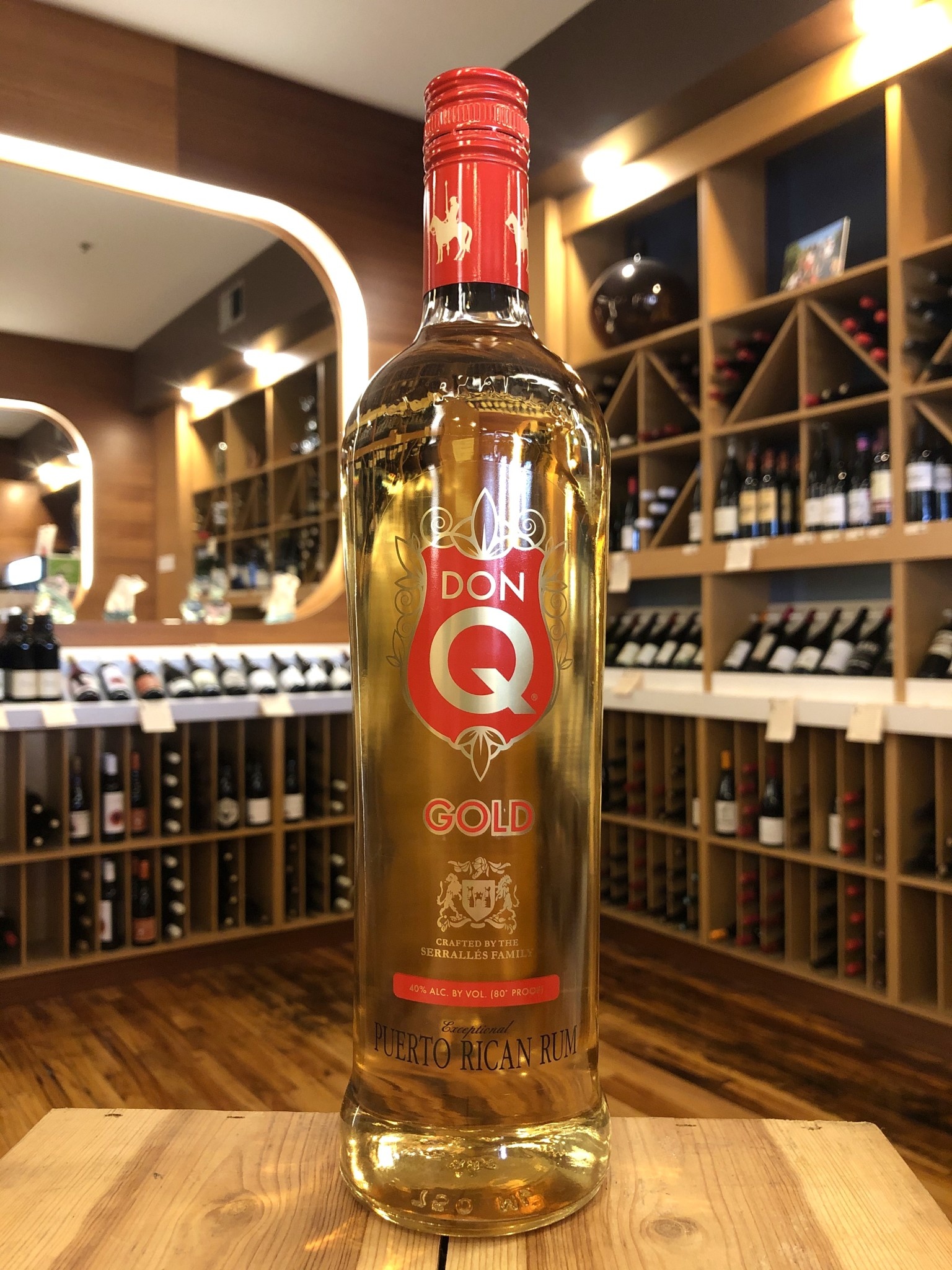 Don Q Gold Rum - 750 ML - Downtown Wine + Spirits
