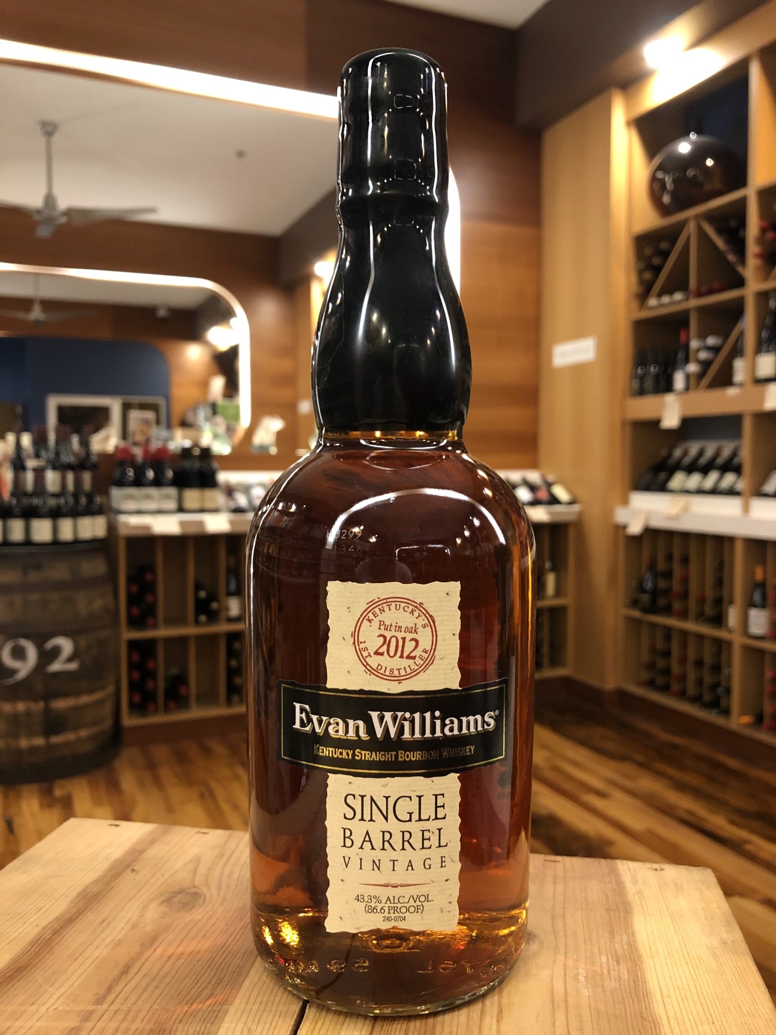 Evan Williams Single Barrel - 750 ML - Downtown Wine + Spirits