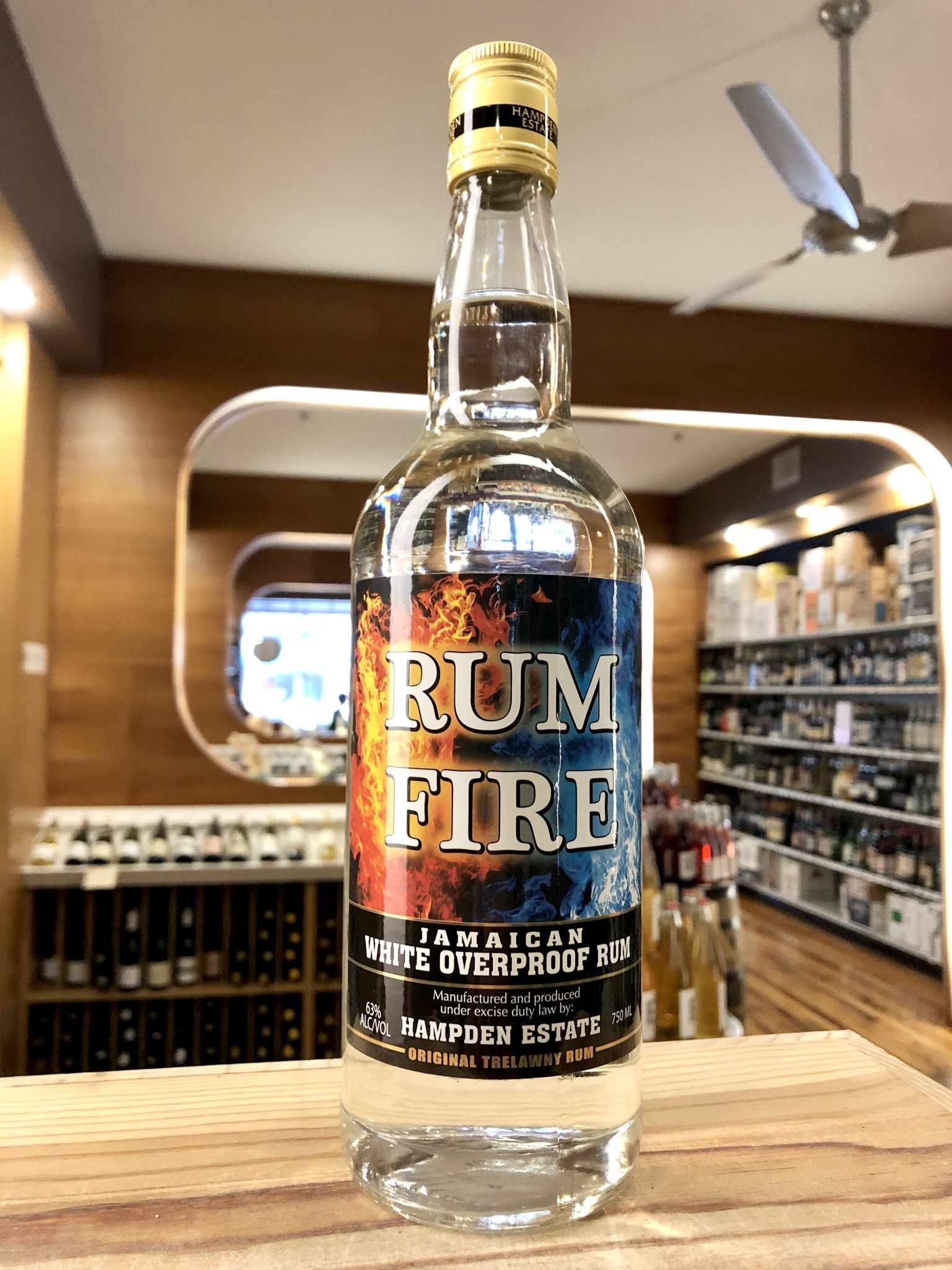 Hampden Rum Fire Overproof Rum - 750 ML - Downtown Wine + Spirits