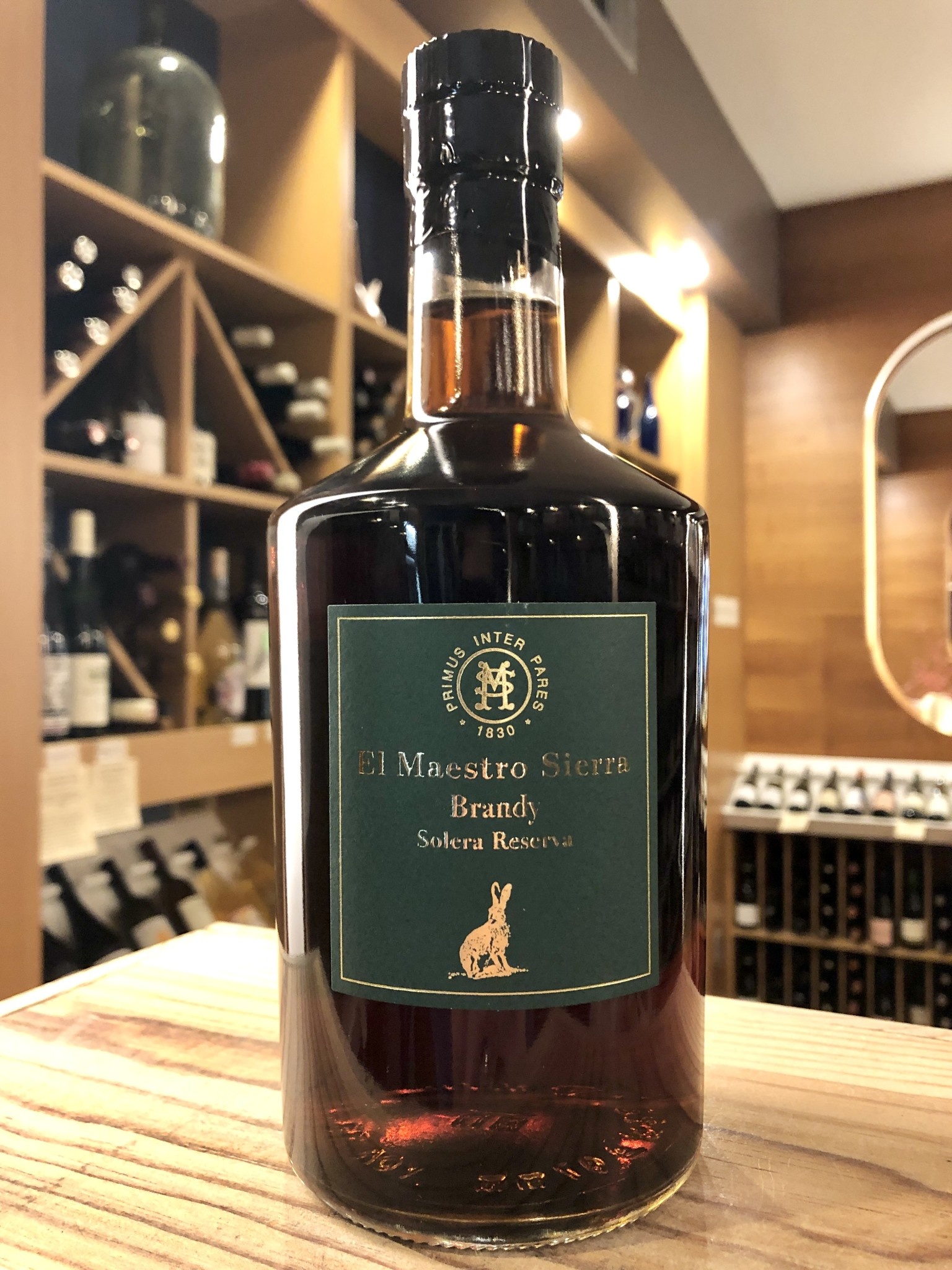 El Maestro Sierra Solera Reserva Brandy - 750 ML - Downtown Wine + Spirits