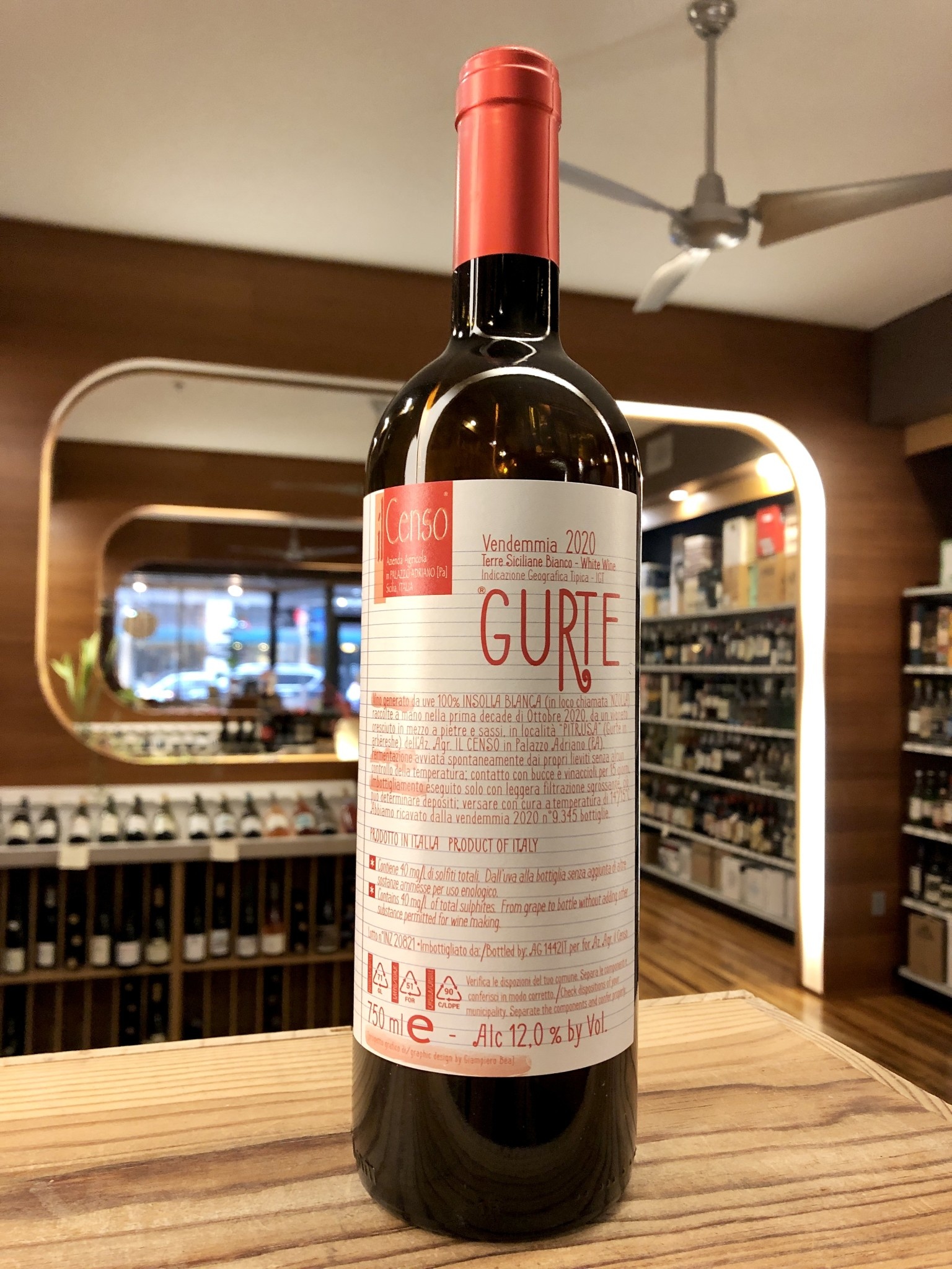 Il Censo Gurte Insolia Blanca - 750 ML - Downtown Wine + Spirits