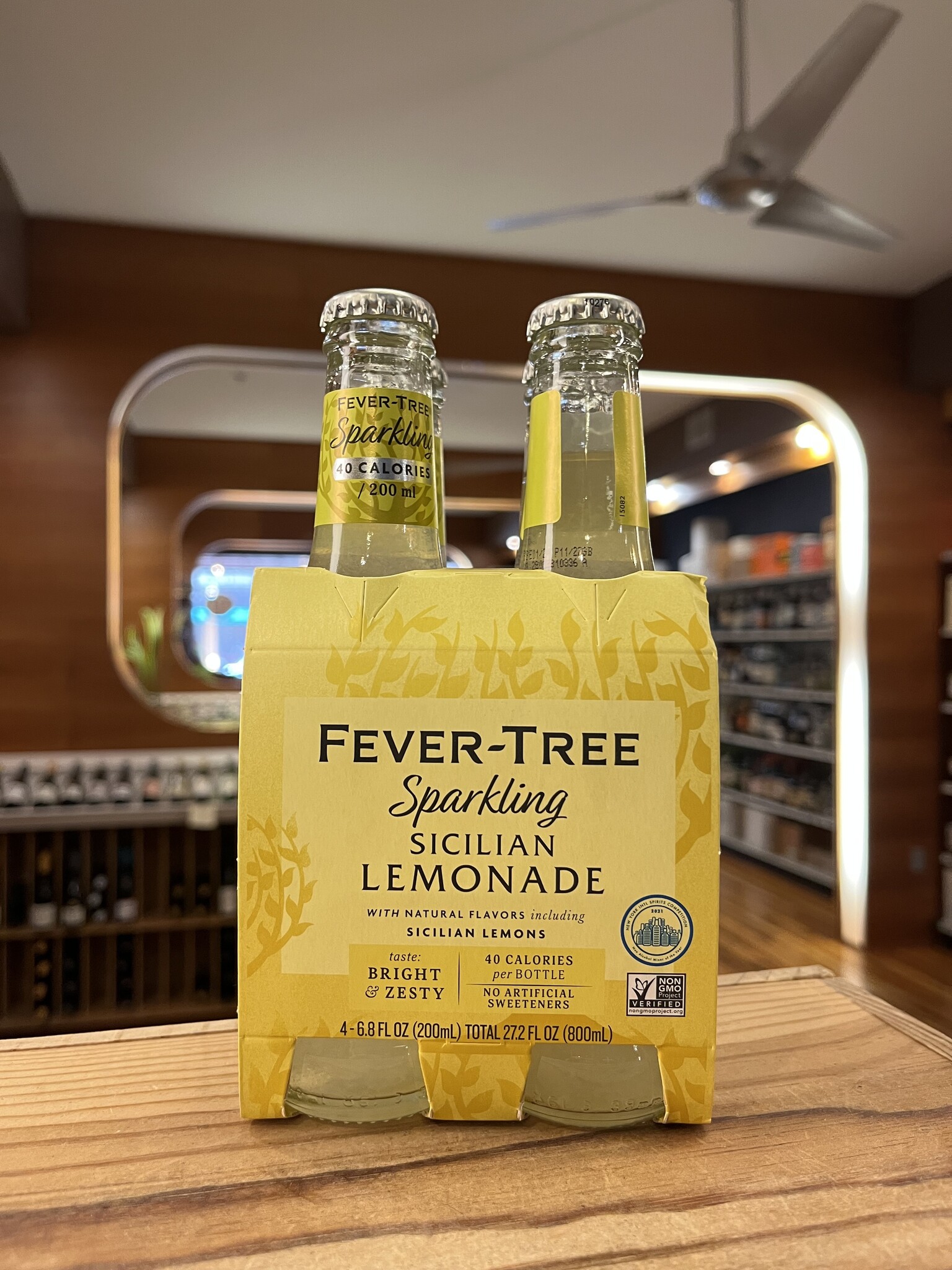 Fever Tree Sparkling Sicilian Lemonade 4-pack - Downtown Wine + Spirits
