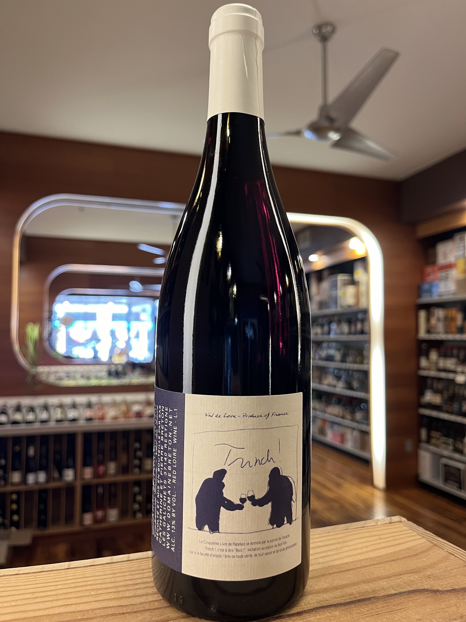 Catherine & Pierre Breton Trinch Bourgueil Rouge - 750 ML - Downtown ...